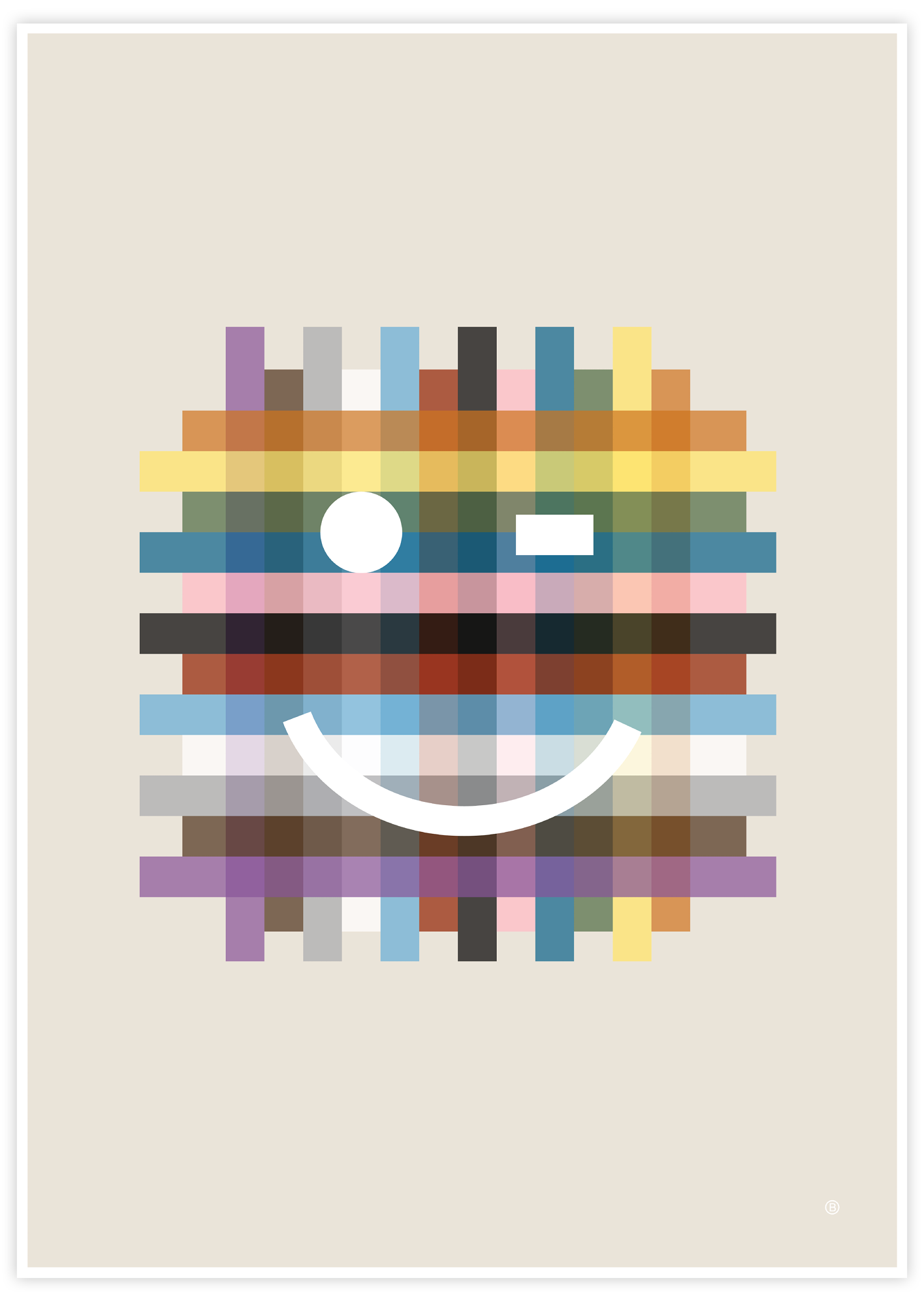 Wink Smile by Art & Realism Kids Art Print | Art & Realism